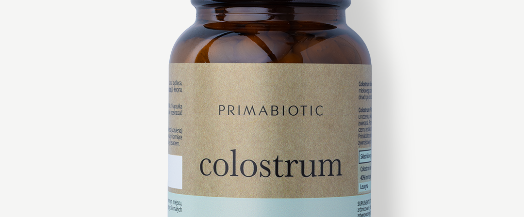 Colostrum kapsułki (60 szt.) -Primabiotic