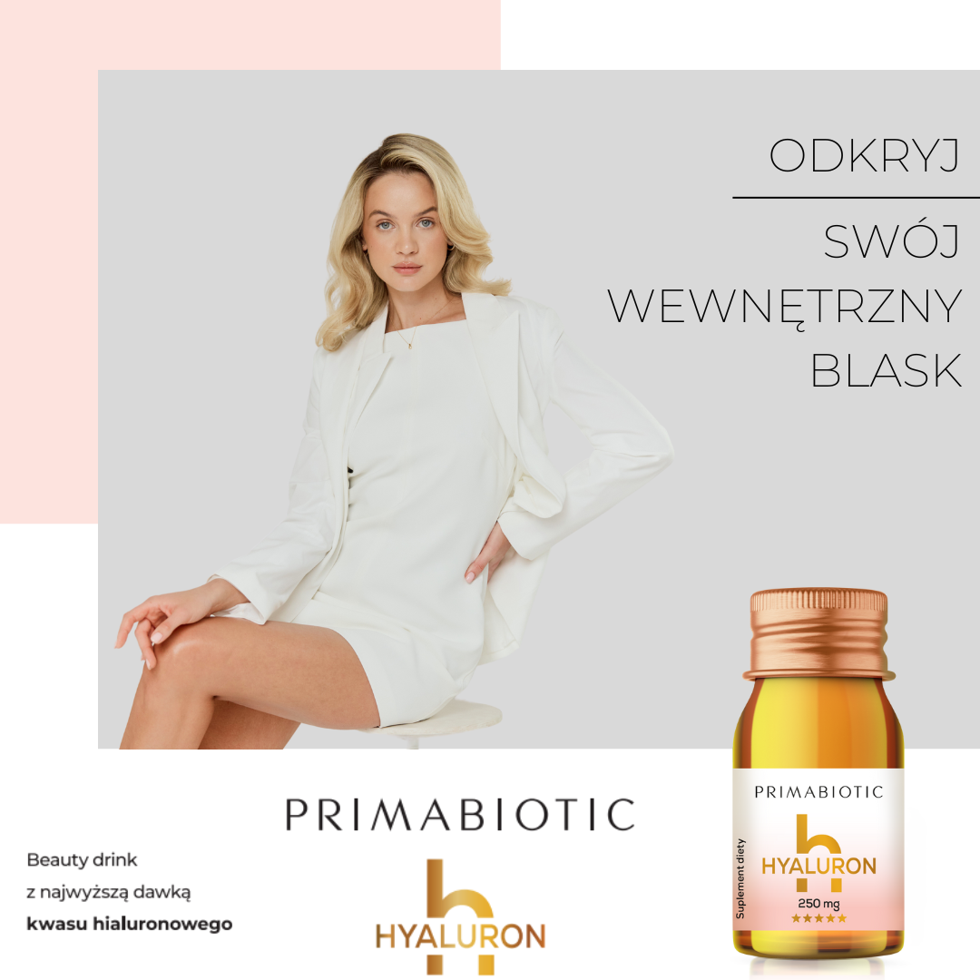 Kwas hialuronowy do picia 30 shotów x 30 ml -Primabiotic
