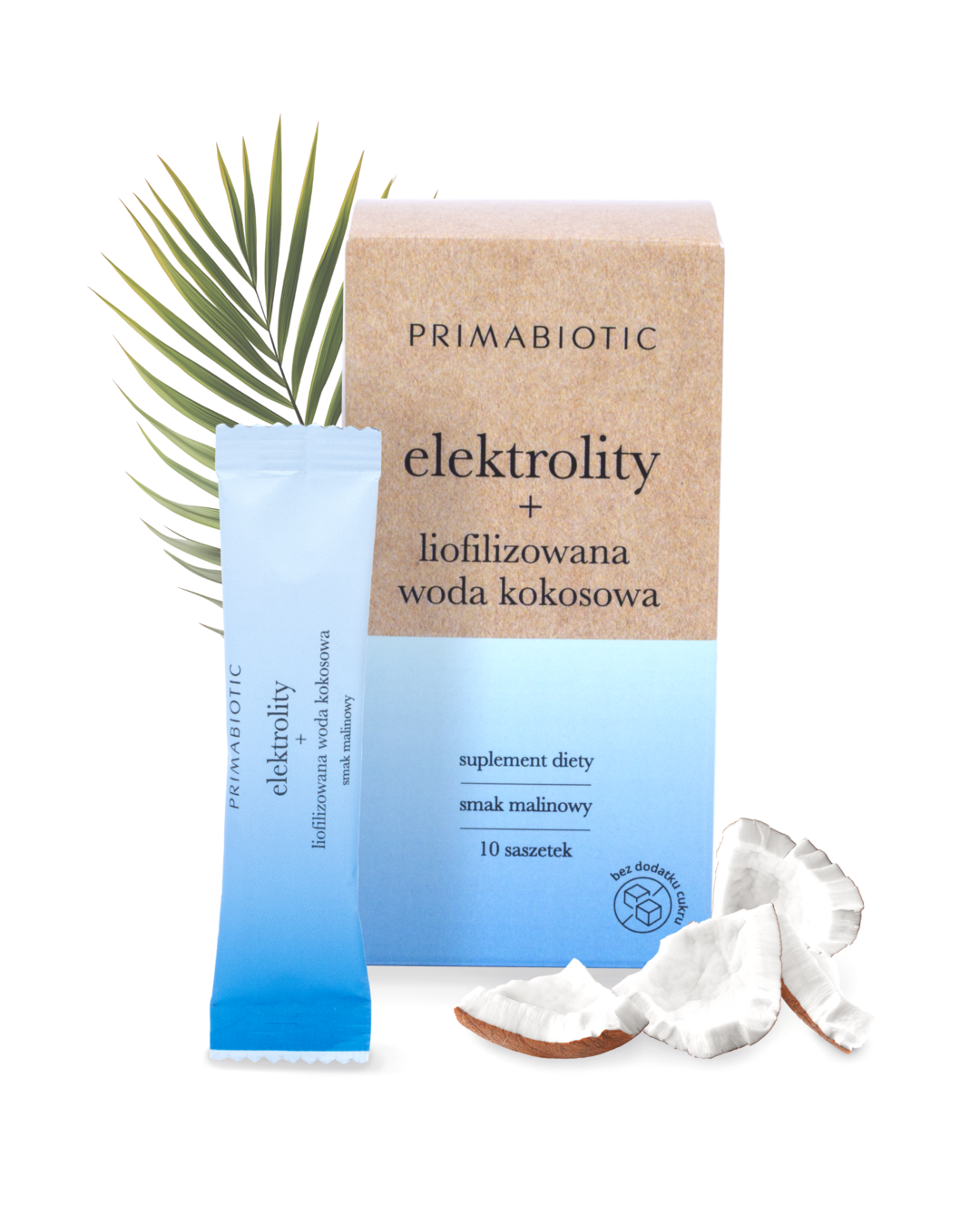 Elektrolity w proszku bez cukru (10 saszetek) -Primabiotic